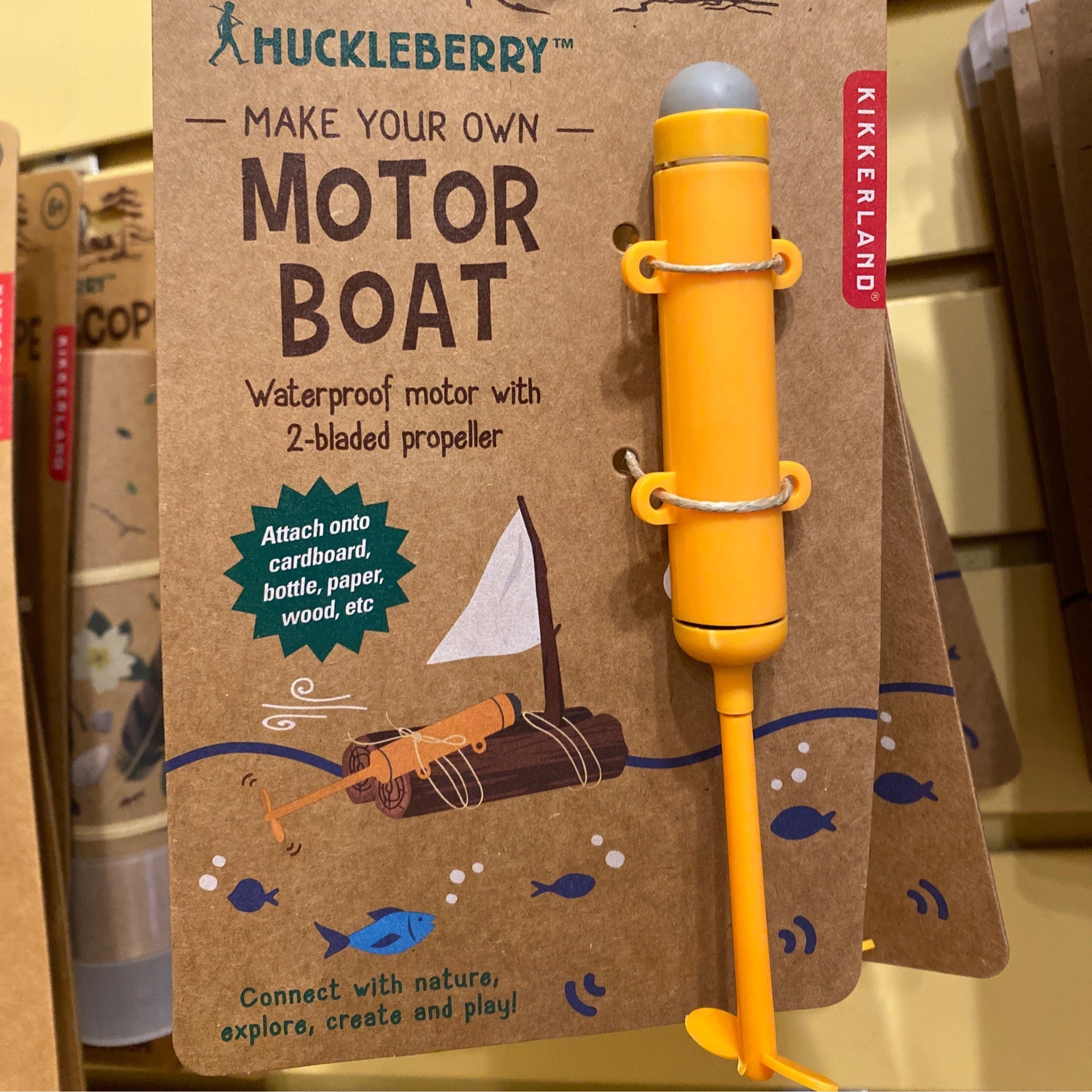 Huckleberry Motor Boat | White Memorial Conservation Center